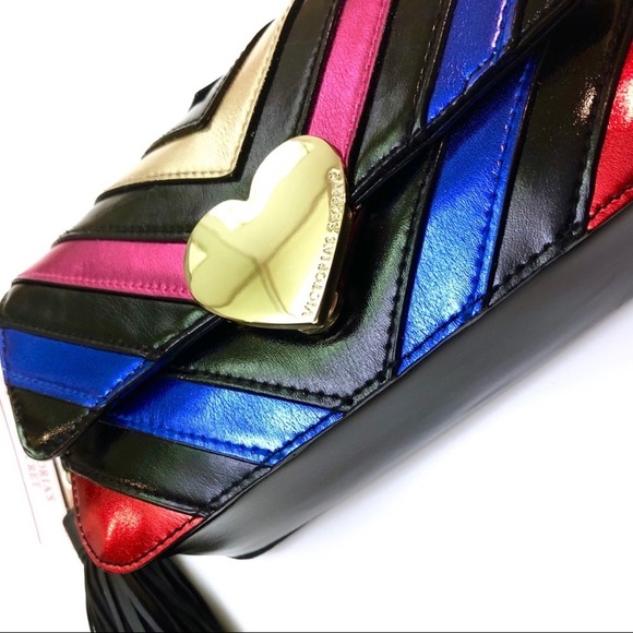 Victoria's Secret | Bags | New Victorias Secret Rainbow Crossbody ...
